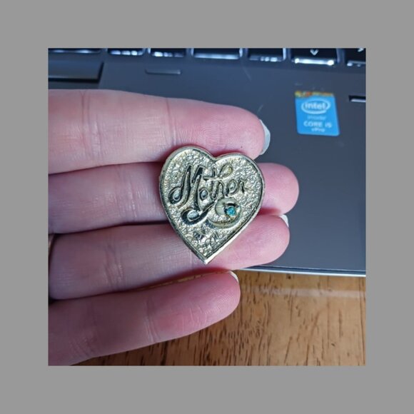 Jewelry | Gerrys Mother Heart Pin | Poshmark